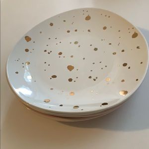 Prima Design | Dining | Prima Design Small Plates Pink White With Gold ...